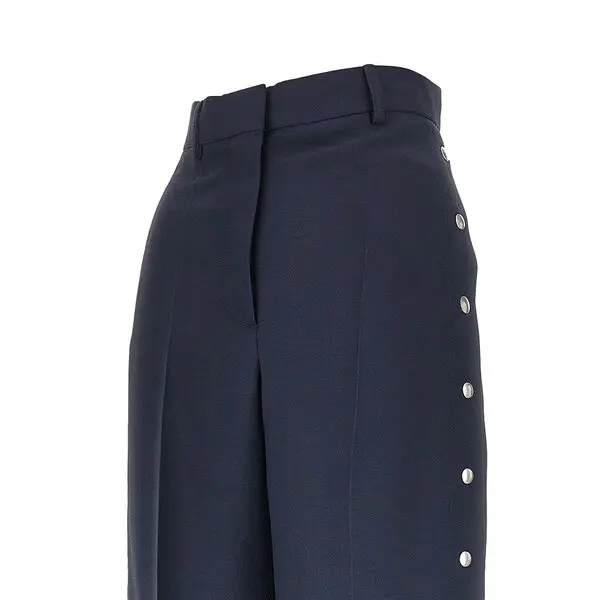 Stella McCartney Tailored Pants With Press-studs - Blue