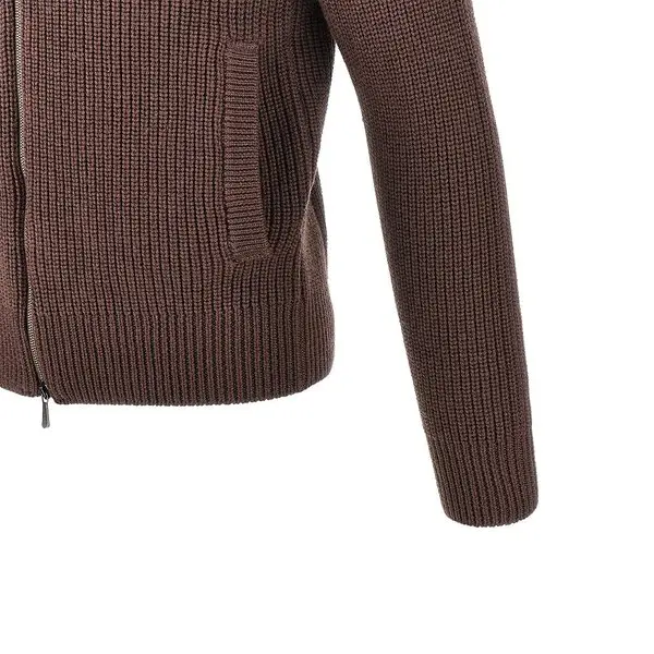 DRUMOHR Merino Wool Full-zip Cardigan