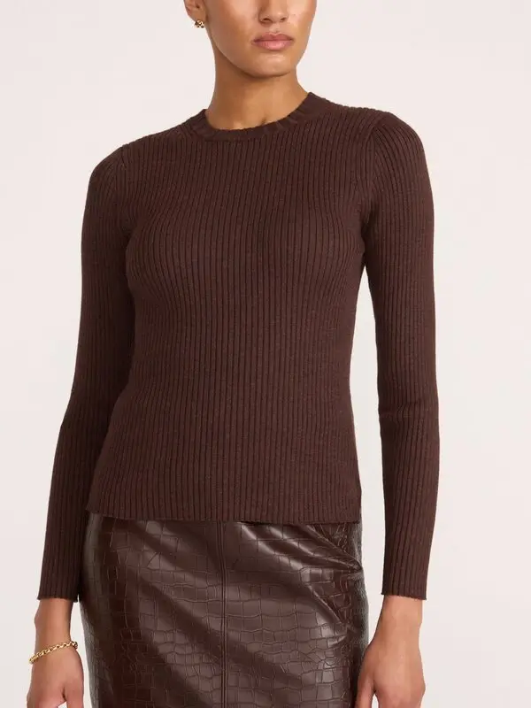 Brochu Walker The Tatum Ribbed Top