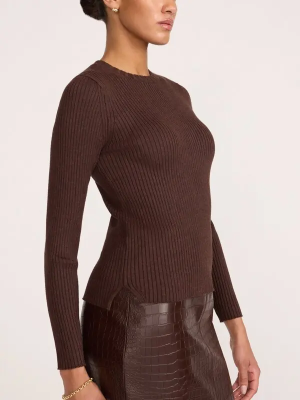 Brochu Walker The Tatum Ribbed Top