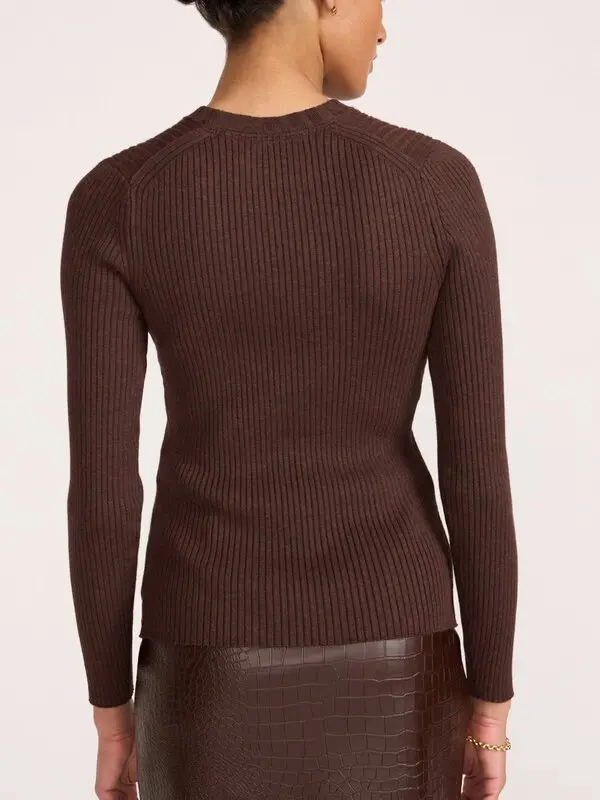 Brochu Walker The Tatum Ribbed Top