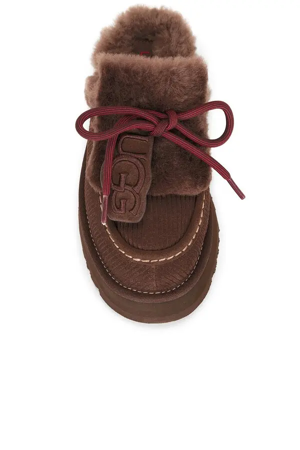 UGG Disquette Heritage Slipper In Brown