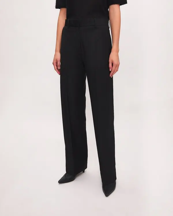 HOUSE OF DAGMAR Classic Suit Trouser Svart