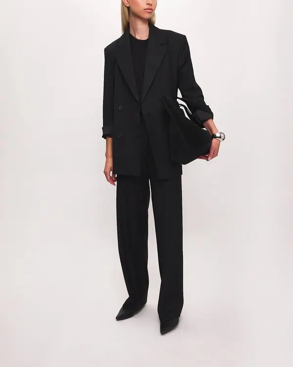 HOUSE OF DAGMAR Classic Suit Trouser Svart