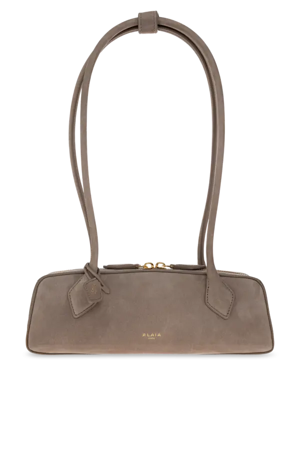 Alaïa Suede Bag ‘teckel Small - Beige