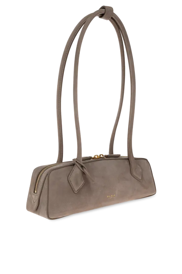 Alaïa Suede Bag ‘teckel Small - Beige