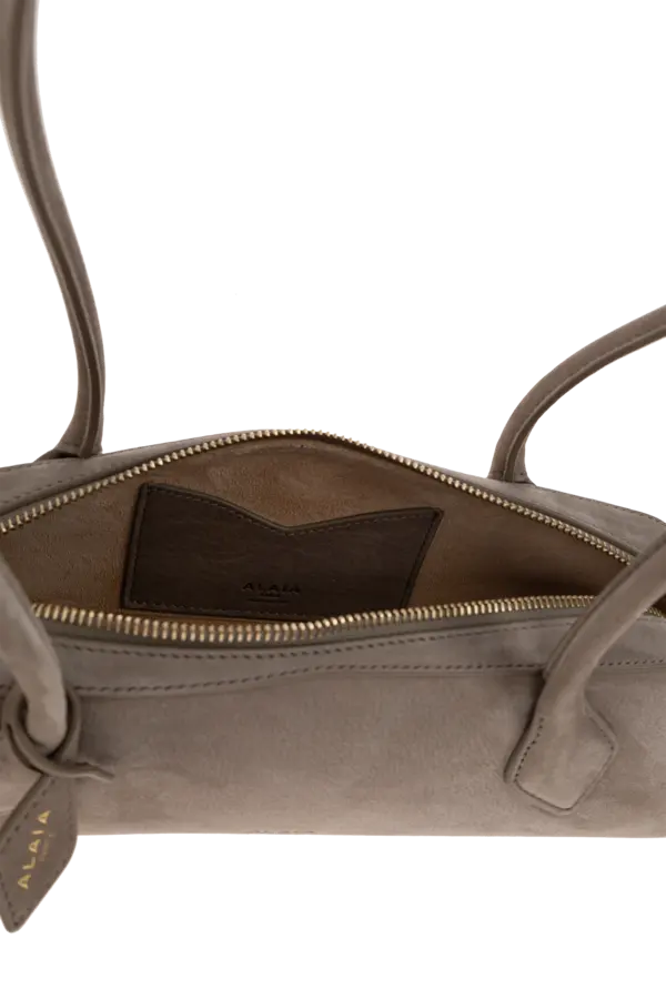 Alaïa Suede Bag ‘teckel Small - Beige