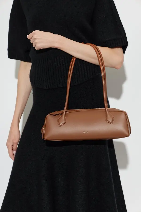 Alaïa Suede Bag ‘teckel Medium - Brown