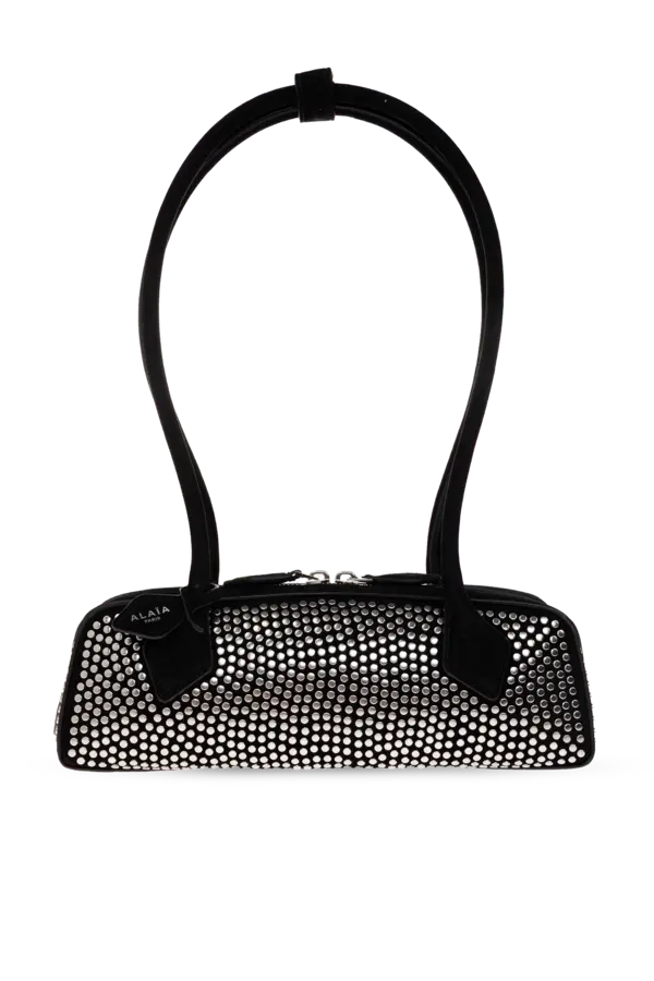 Alaïa Suede Bag ‘teckel Small - Silver