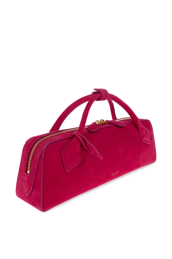 Alaïa Suede Bag ‘teckel - Pink