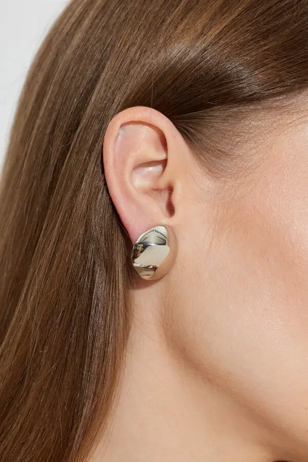 Alaïa Brass Earrings