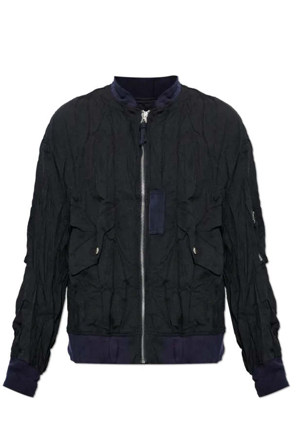 Comme Des Garçons Jacket With Pockets - Black