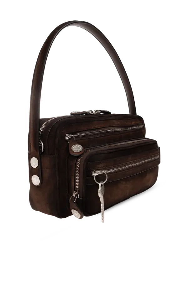 Acne Studios Suede Bag With A ‘vintage’ Effect