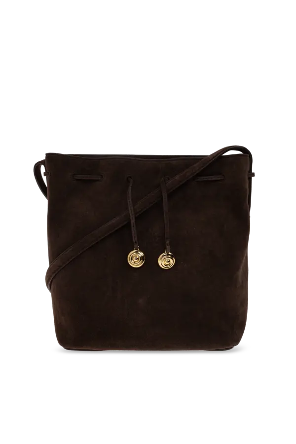 LIFFNER Suede ‘charm Bucket’ Bag - Brown