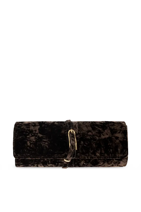 LIFFNER Velvet Bag - Brown