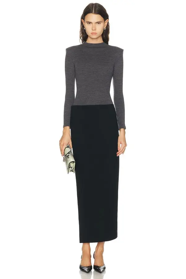 JIL SANDER Long Sleeve Bodysuit Top