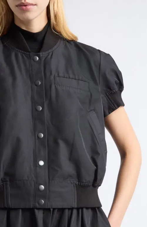 MELITTA BAUMEISTER Snap Bomber Shirt