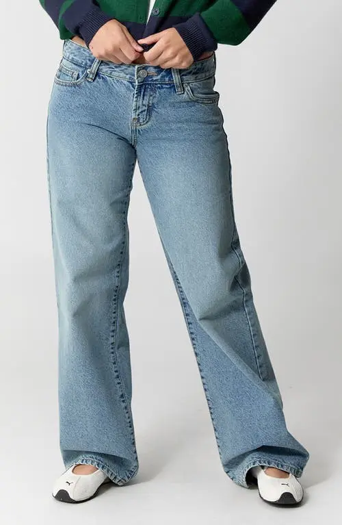 PACSUN Zoe Low Rise Girlfriend Wide Leg Jeans