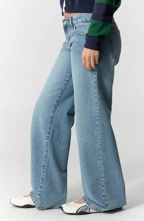 PACSUN Zoe Low Rise Girlfriend Wide Leg Jeans