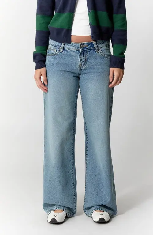 PACSUN Zoe Low Rise Girlfriend Wide Leg Jeans