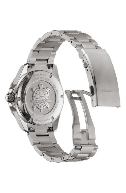 CERTINA Bracelet Watch - Titanium/blue