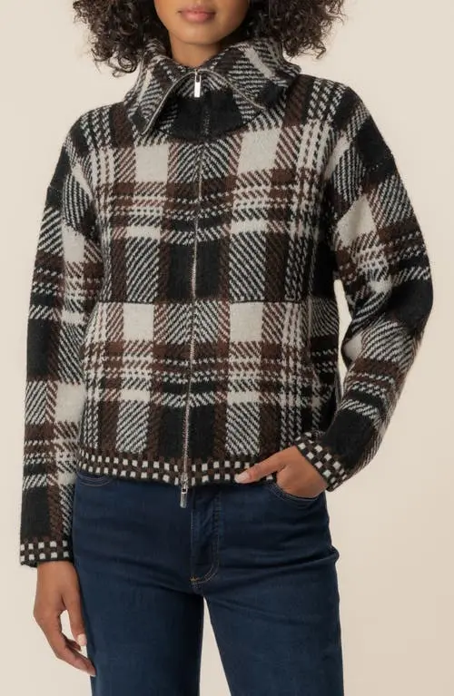 Kut From The Kloth Rue Zip Sweater Knit Jacket