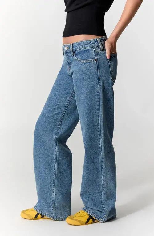 PACSUN Zoe Low Rise Girlfriend Wide Leg Jeans