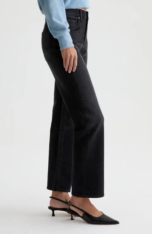 Ag Brinley Mid Rise Straight Leg Jeans