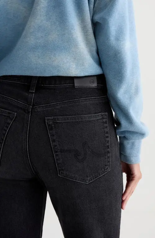 Ag Brinley Mid Rise Straight Leg Jeans