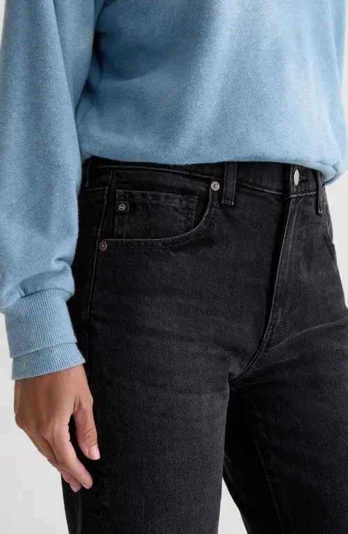 Ag Brinley Mid Rise Straight Leg Jeans