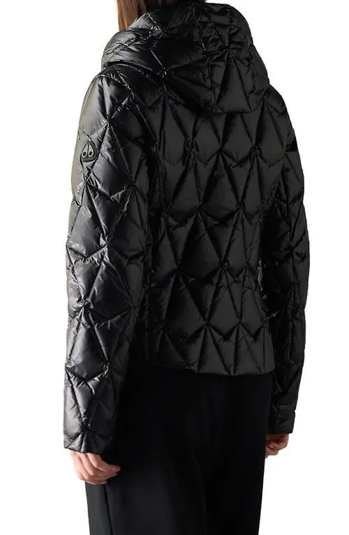 Moose Knuckles Iceberg 800-fill-power Down Lightweight Jacket - Black