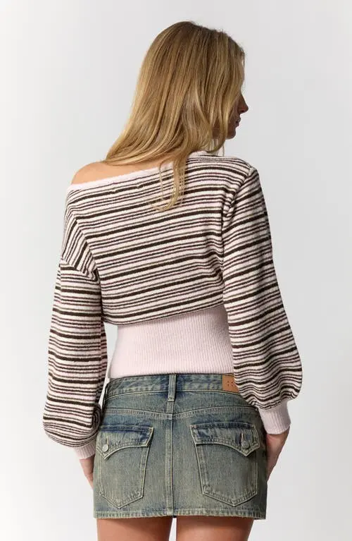 PACSUN Piper Micro Miniskirt - Medium Indigo