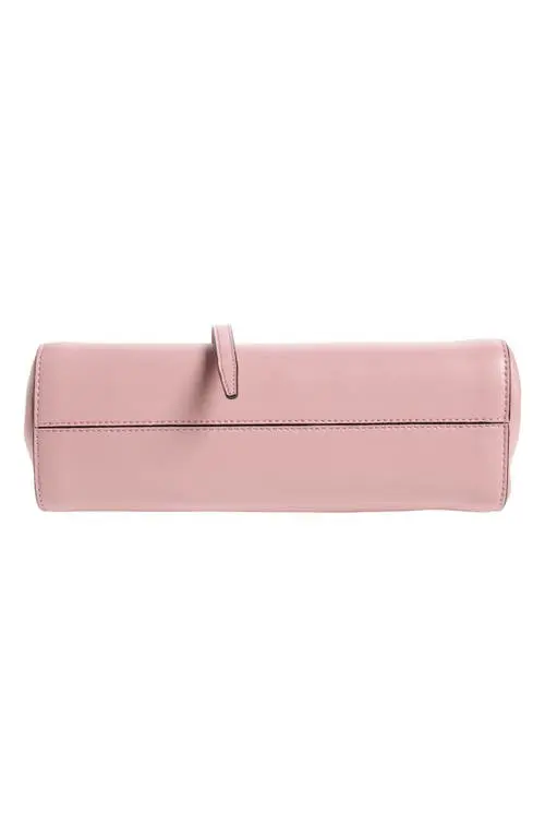 Moschino Tie Me Leather Clutch