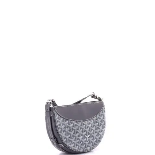 Goyard Hirondelle Shoulder Bag Coated Canvas And Leather
