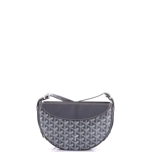 Goyard Hirondelle Shoulder Bag Coated Canvas And Leather