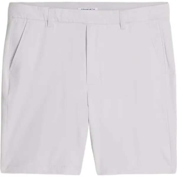 ASHWORTH GOLF Coast Pull-on Short - Stone Grey