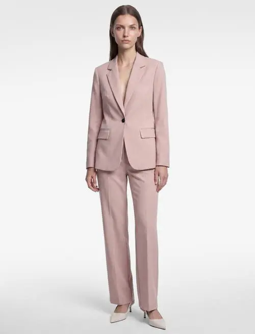 Koton Long Sleeve Notched Lapel Blazer