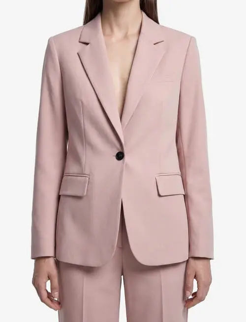 Koton Long Sleeve Notched Lapel Blazer