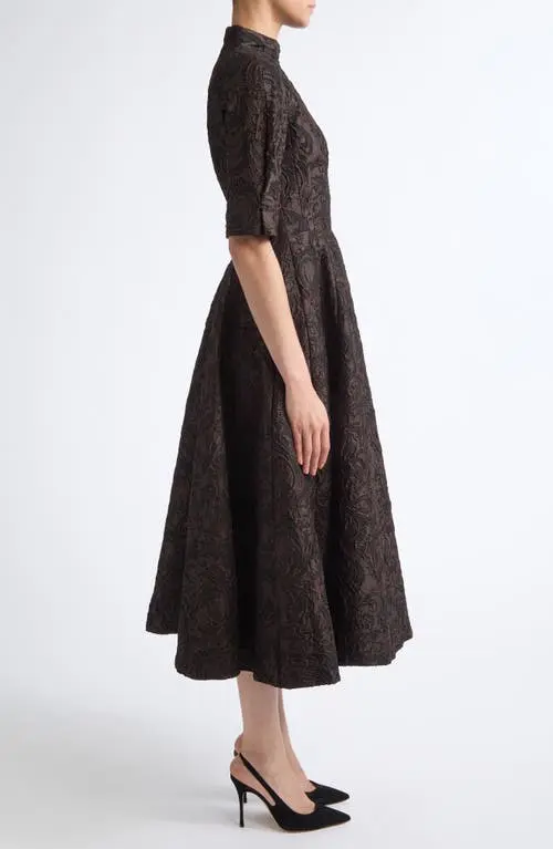 EMILIA WICKSTEAD Quinley Jacquard Midi Dress