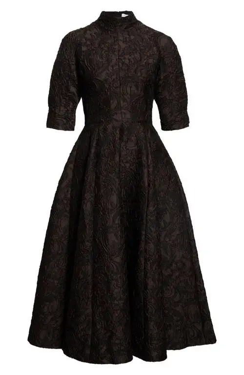 EMILIA WICKSTEAD Quinley Jacquard Midi Dress