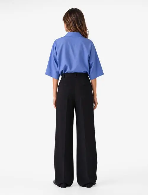 Koton Wide Leg Tailored Trousers With Pockets