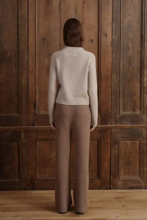 VIR VITA Bruna Cashmere Sweater - Claystone