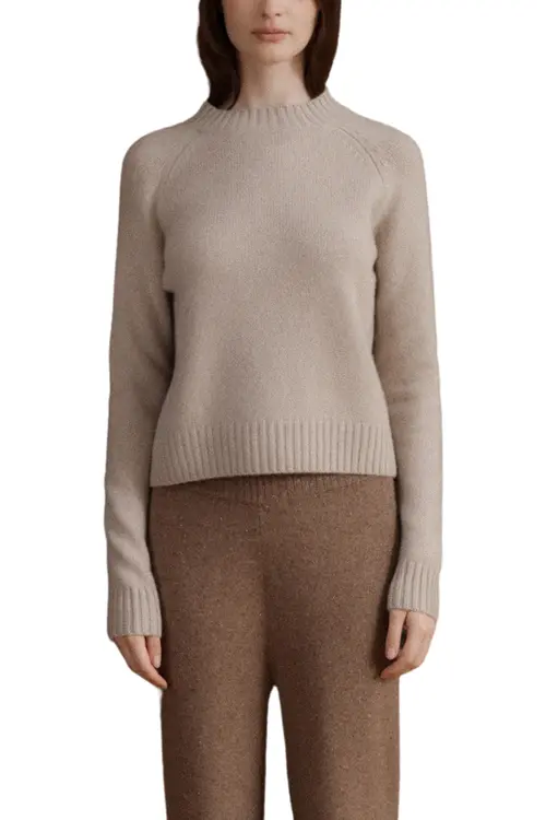 VIR VITA Bruna Cashmere Sweater - Claystone