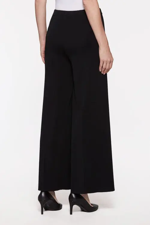 Ming Wang Knit Wide Leg Pants