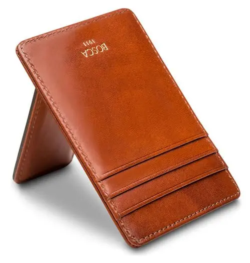 Bosca Old Leather Front Pocket Wallet