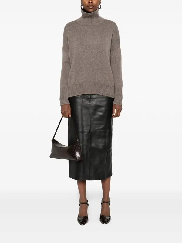 LISA YANG Heidi Cashmere Turtle-neck Sweater