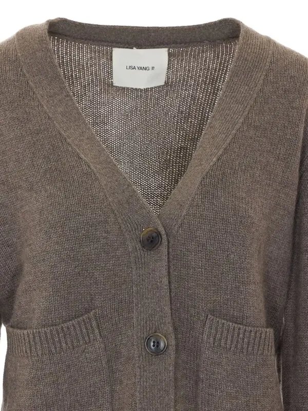 LISA YANG Danni Cashmere Cardigan - Multicolor
