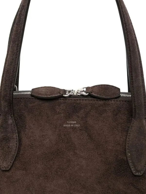 TOTEME Suede Leather Tote Bag - Multicolor