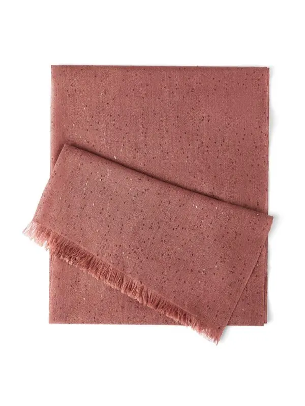 Brunello Cucinelli Cashmere And Silk Scarf