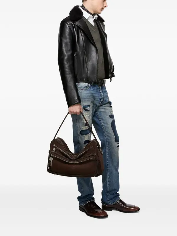 Acne Studios Camero Camera Leather Shoulder Bag